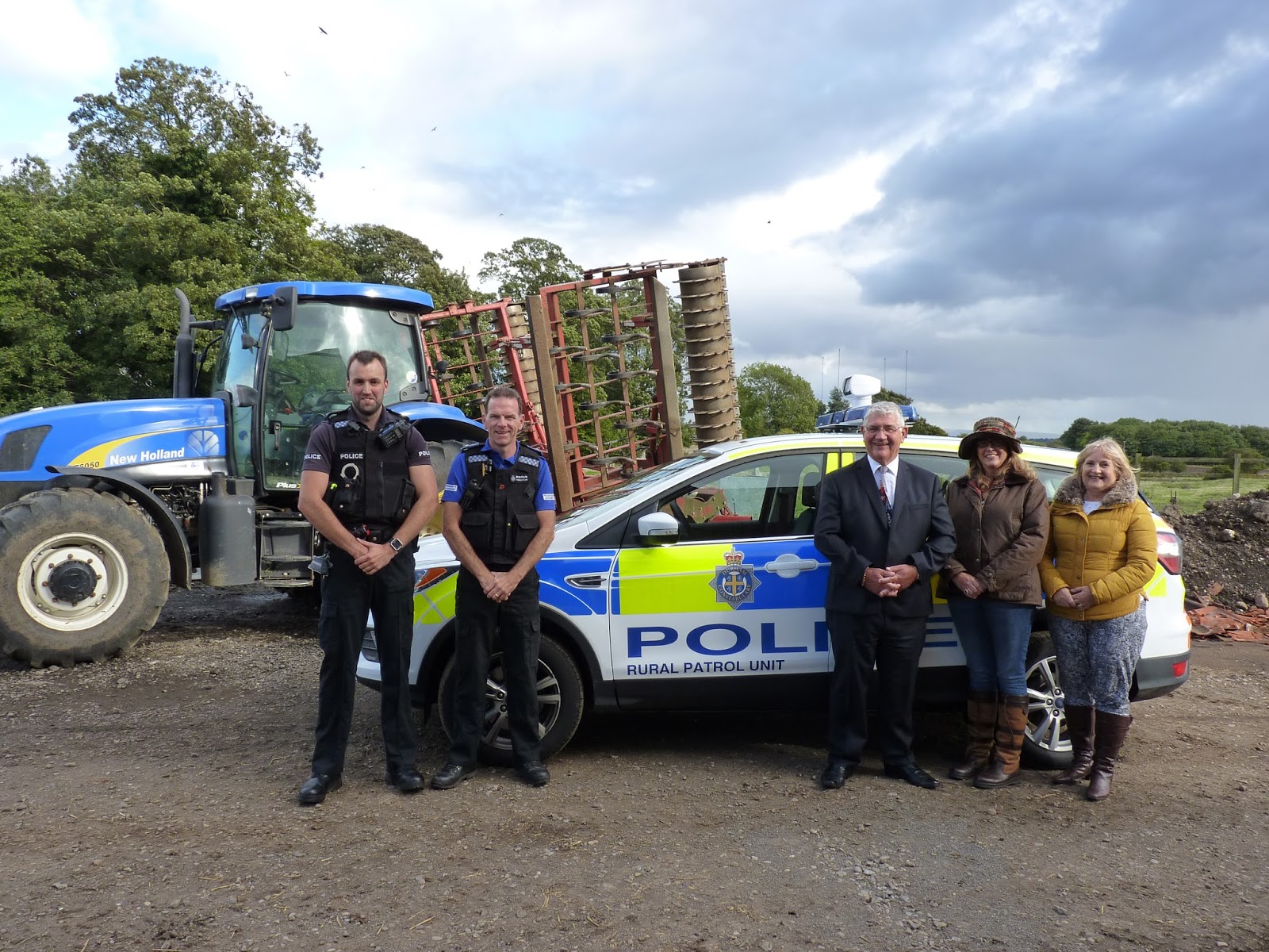 Teesdale Mercury: New police car 'shows commitment to county's rural area'