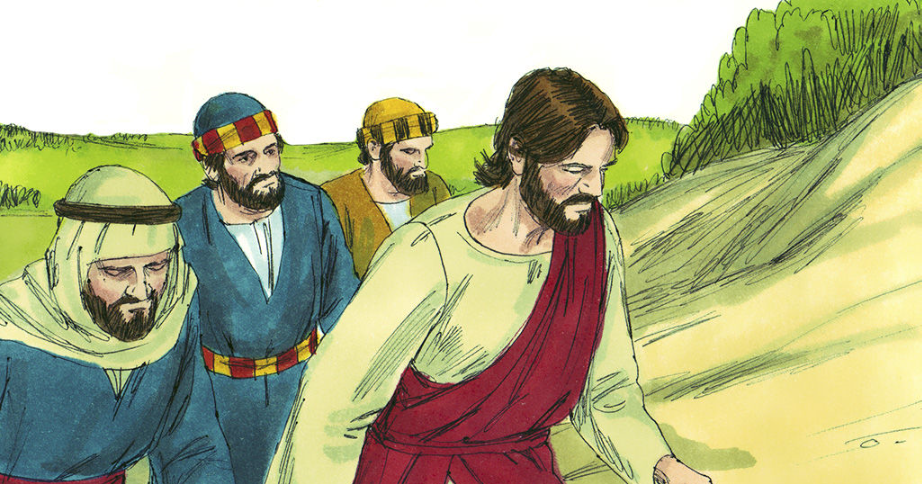 Jesus Heals a Man by a Pool