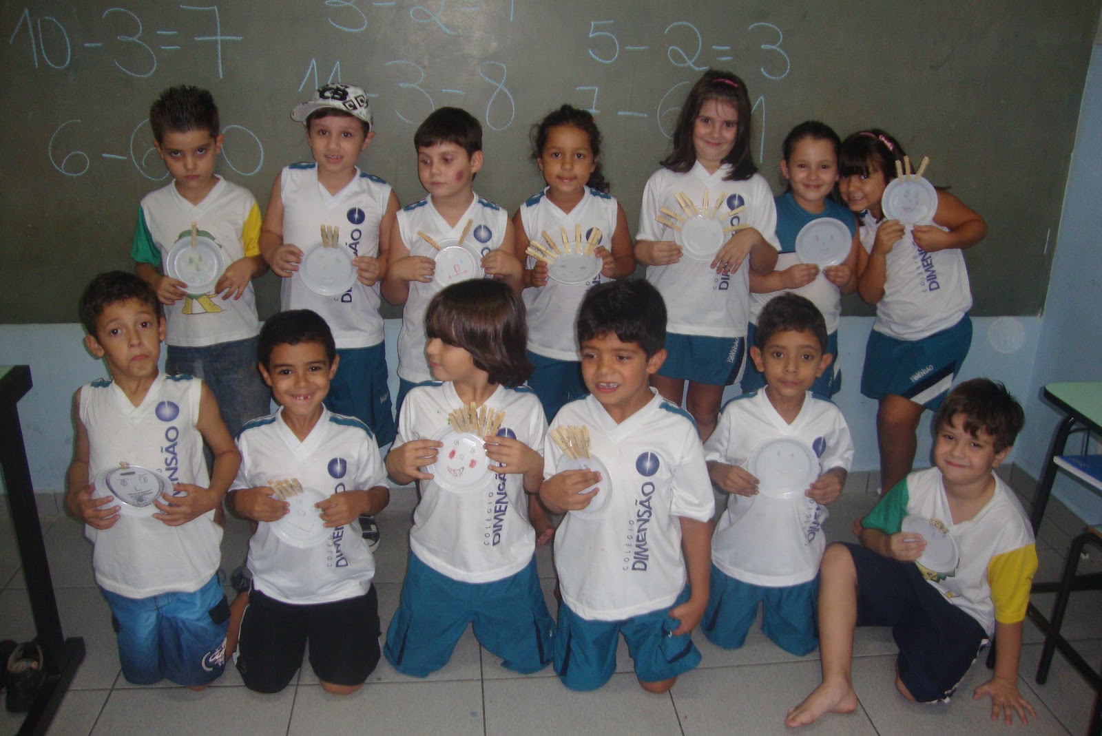 Educação Infantil & Ensino Fundamental I: Jogo "Careca Cabeludo" - 1º Ano B