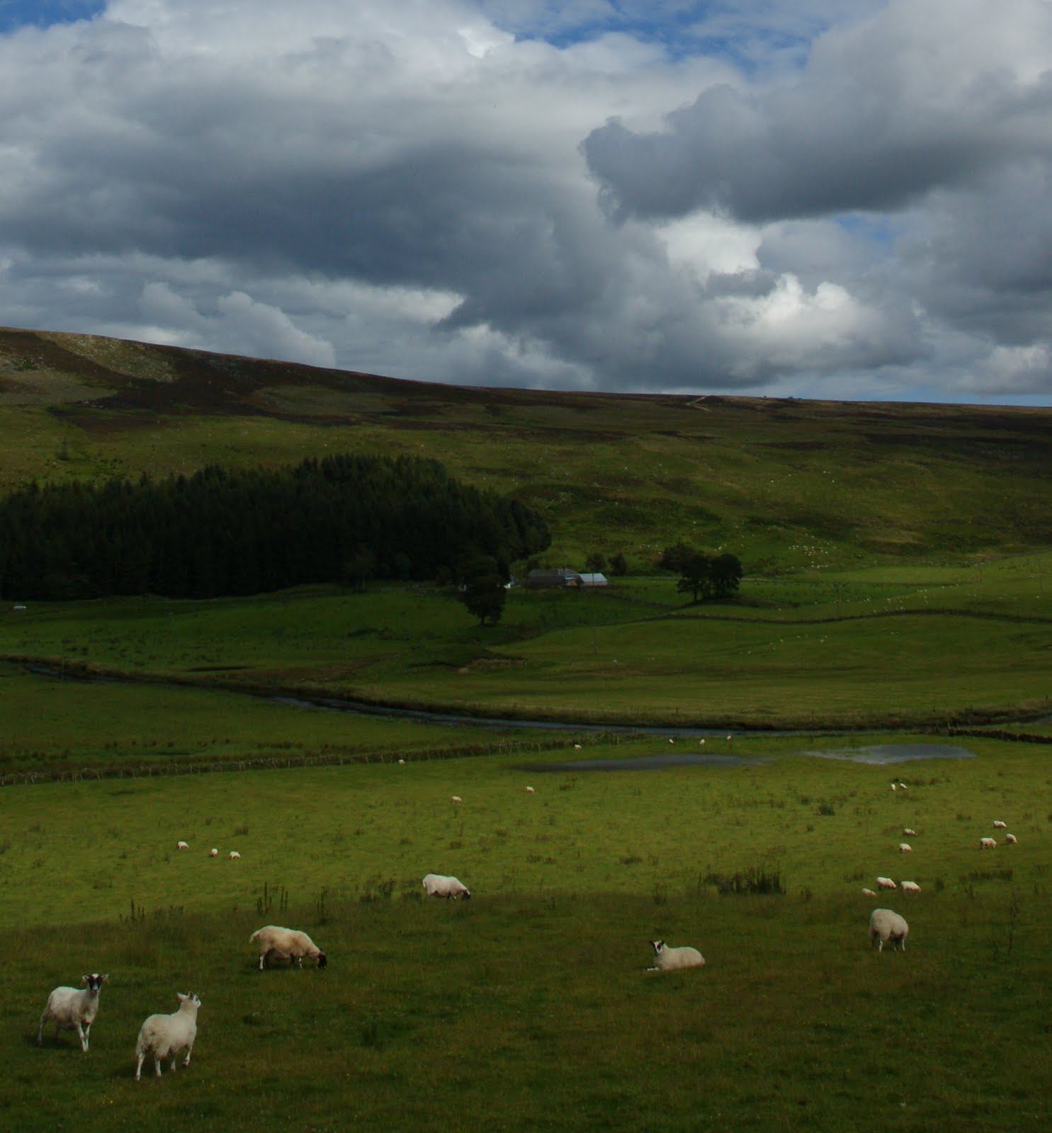 Tour Scotland: Tour Scotland Photographs Rain Clouds Glen Clove Angus ...