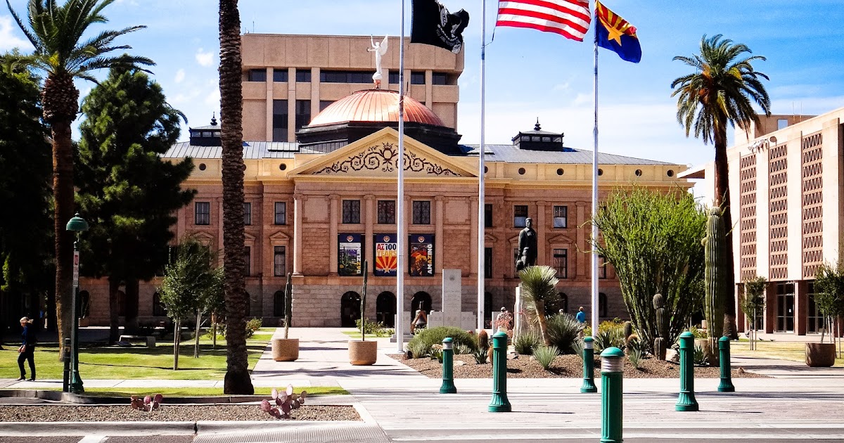 I was here: Arizona state capital