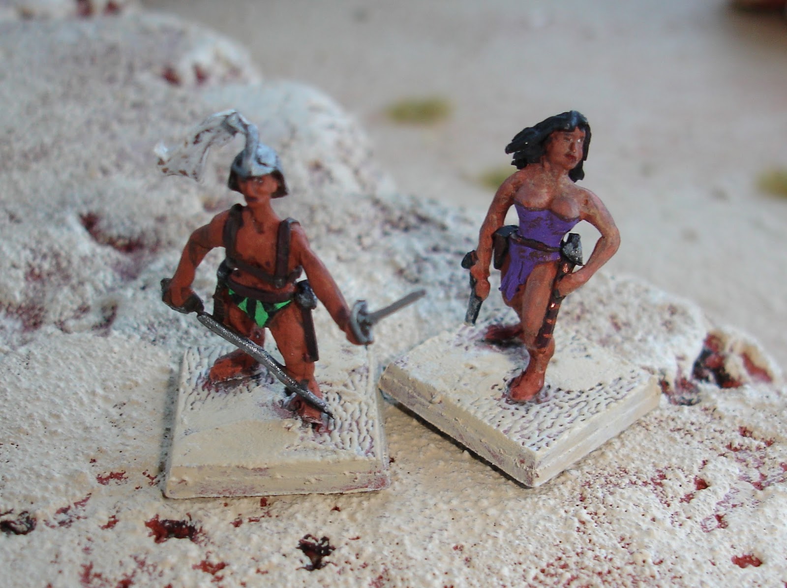 One Sided Miniature Wargaming Discourse: Hinchcliffe Barsoom Miniatures