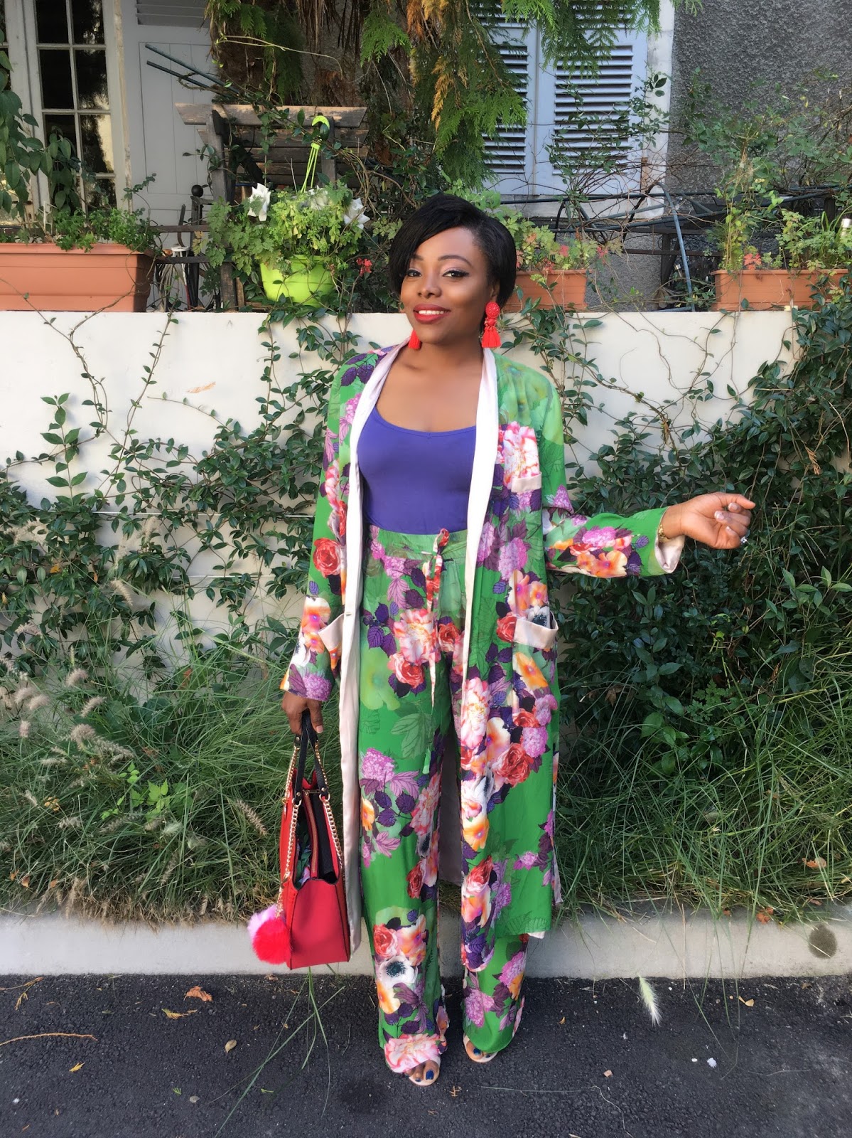 FLORAL KIMONO SET - Style with Zee by Zenim