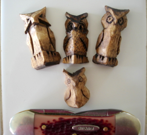 BEGINNERS CARVING CORNER AND BEYOND: Little Owls - Continued