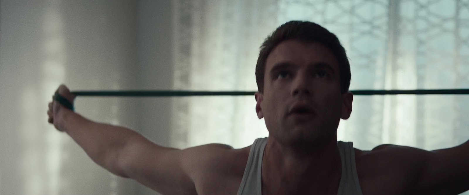 ausCAPS: Alex Russell shirtless in Brampton's Own