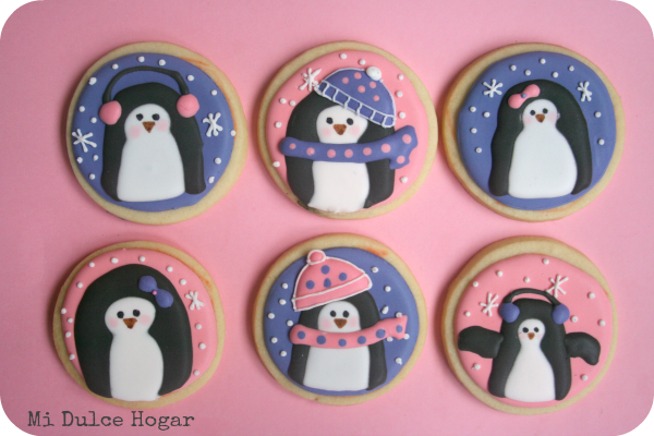 Mi Dulce Hogar: Galletas de Pingüinos para navidad y Nuevo Curso de ...