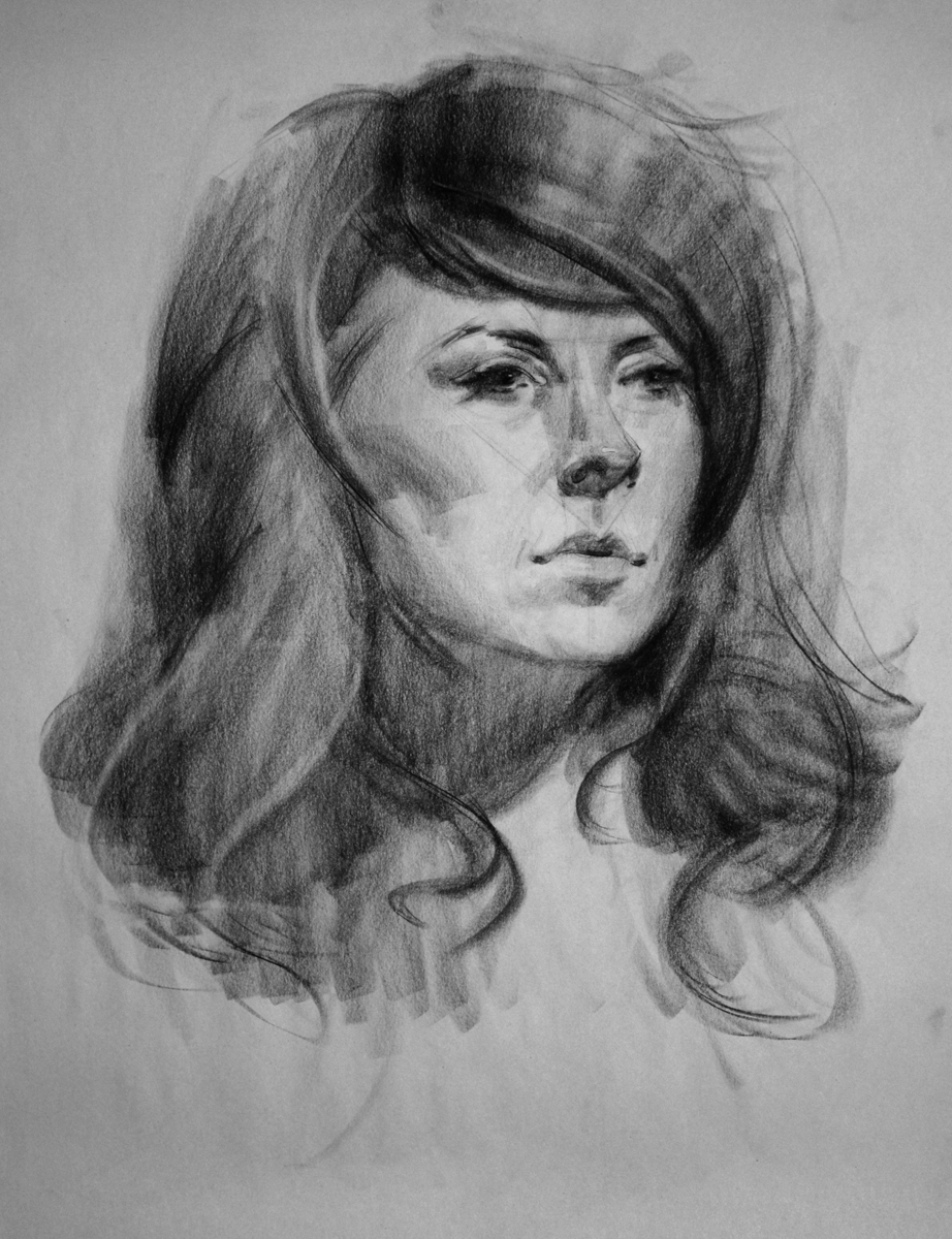 E. M. Gist Illustration/ Dead of the Day: Head Drawing