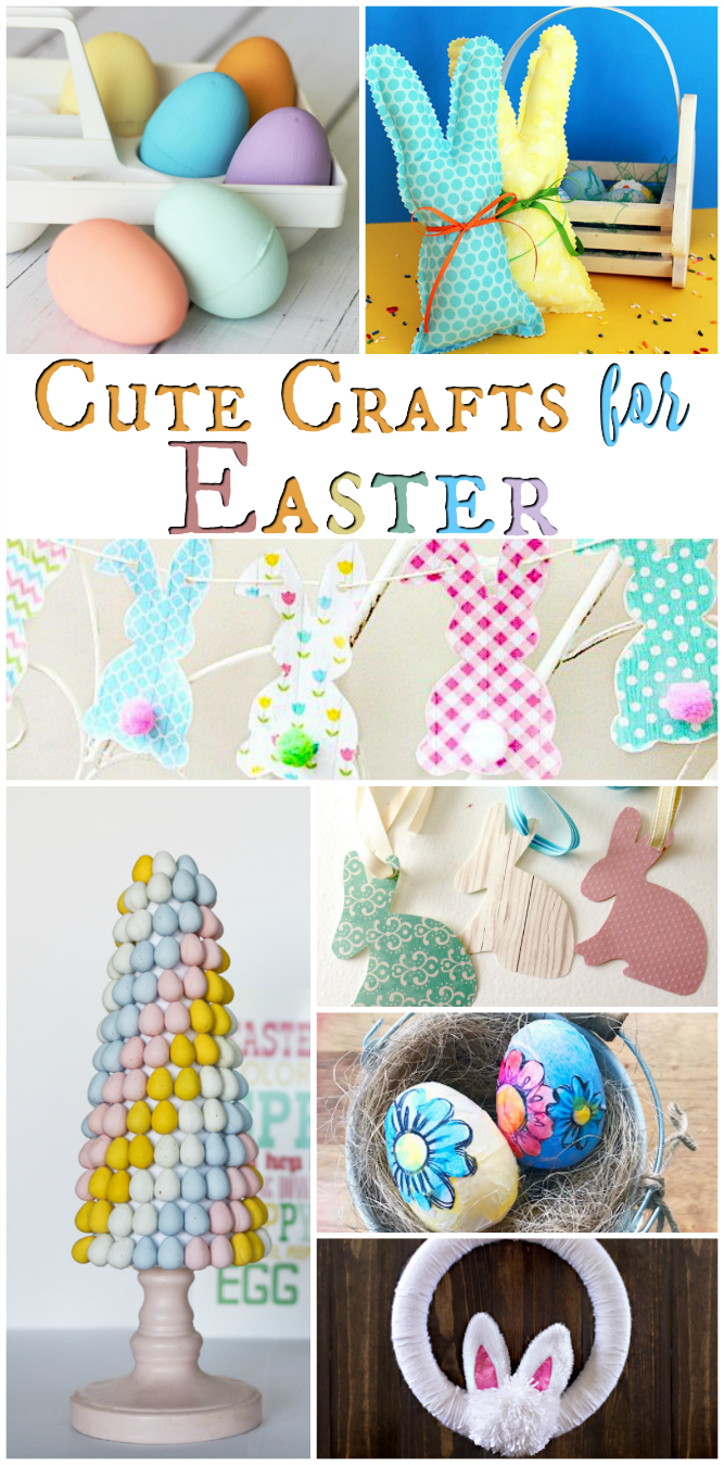 The Life of Jennifer Dawn: Cute Crafts for Easter and A Weekly Link Party