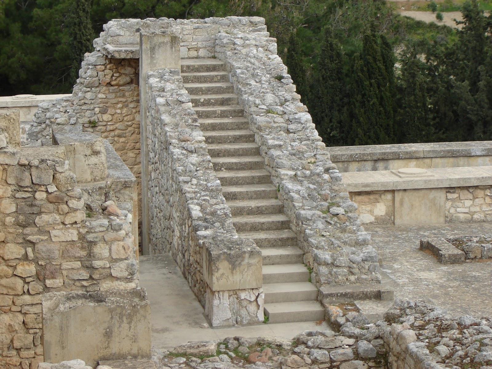 There are abandoned staircases all over national forests and no one ...