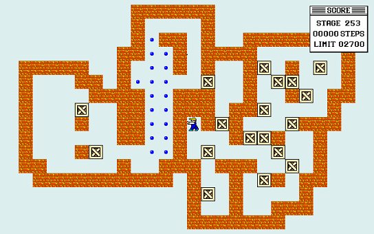 Sokoban: Sokoban lessons - Storage: Two rows