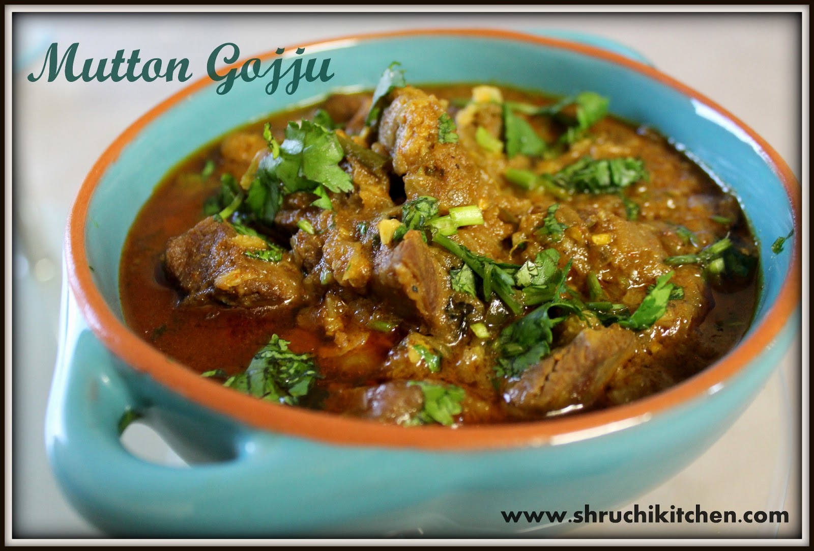 Shruchi Kitchen: Mutton Gojju