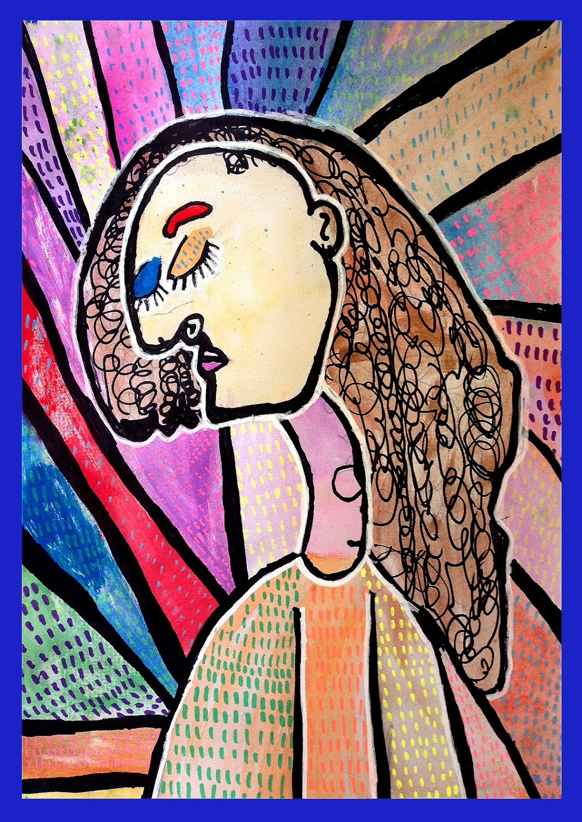 STUDENT ARTWORKS - New Cubism