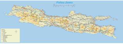 Peta Pulau Jawa