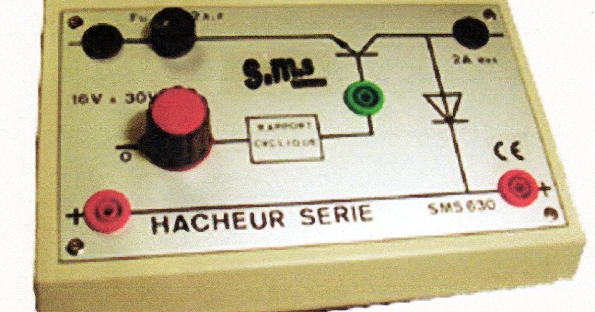 Cours Le hacheur série (niveau 2) ~ cours to all