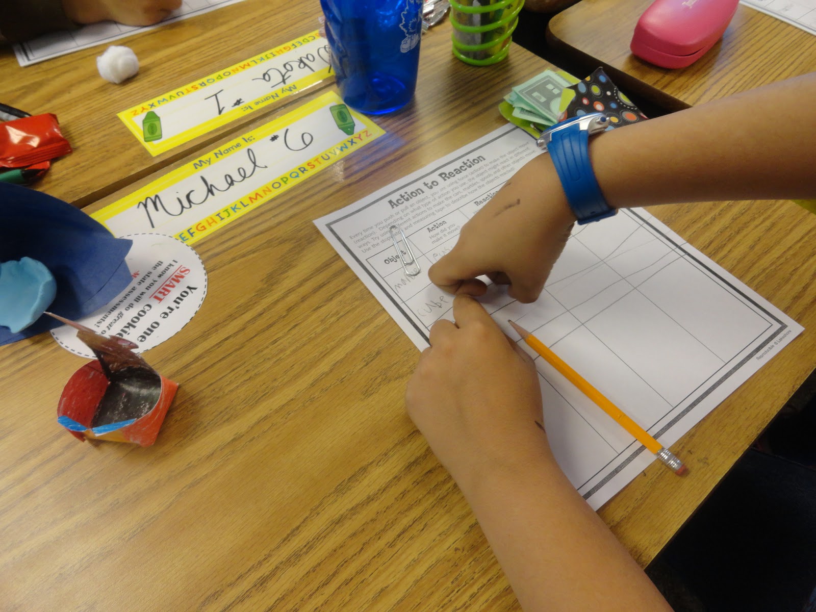 Adventures in Third Grade: Forces and Motion - Experiments