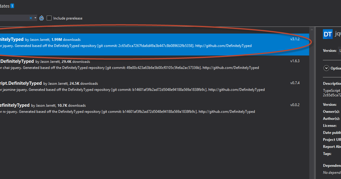 David Klein S Corner Typescript Importing Jquery Typescript Definitions D Ts For Visual