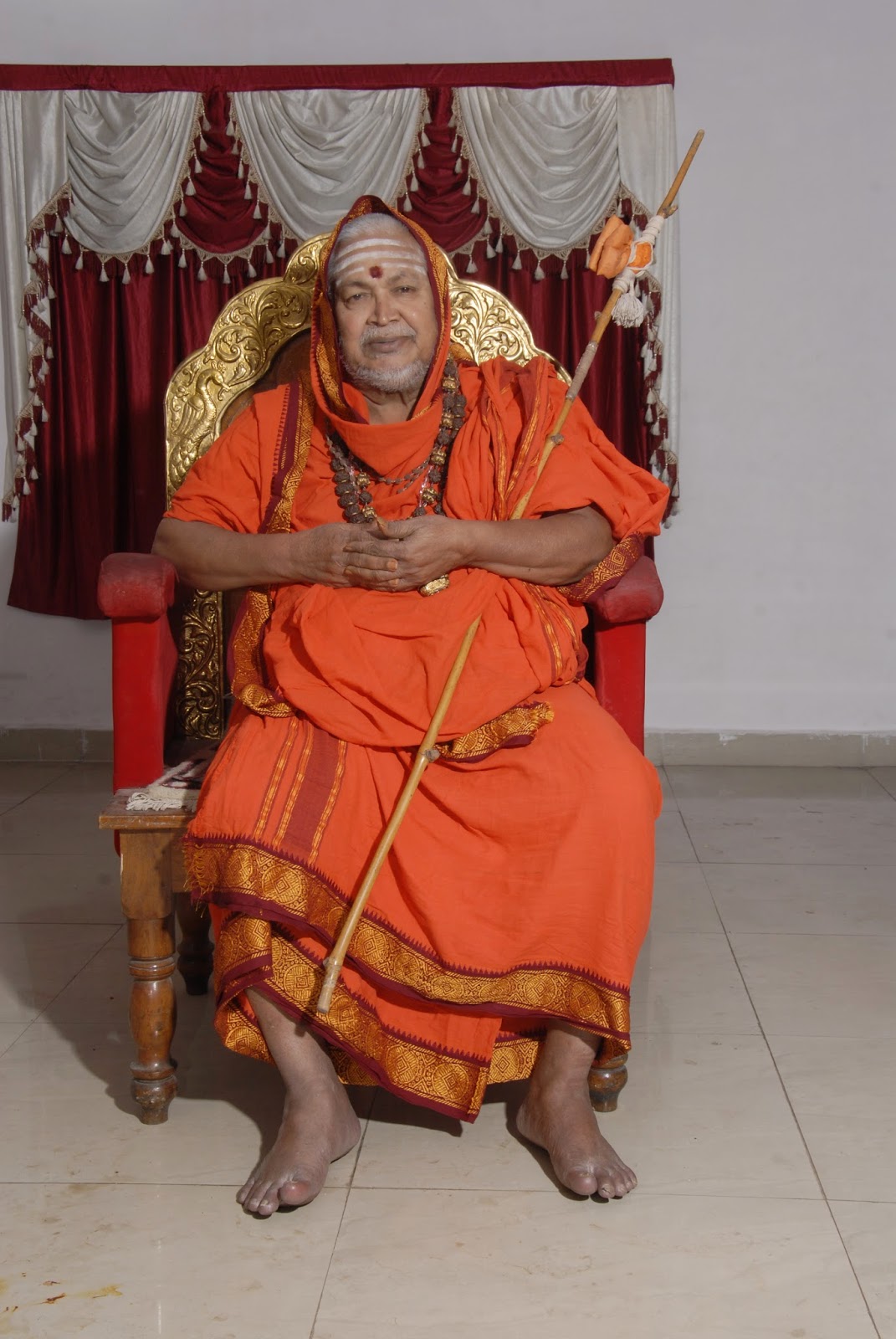 Nagabala Suresh Kumar: Pushpagiri SWAMY Latest PHOTOS (April-2014)