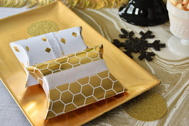 Woman in Real Life: A New Year's Eve Black and Gold Chocolate Party # ...