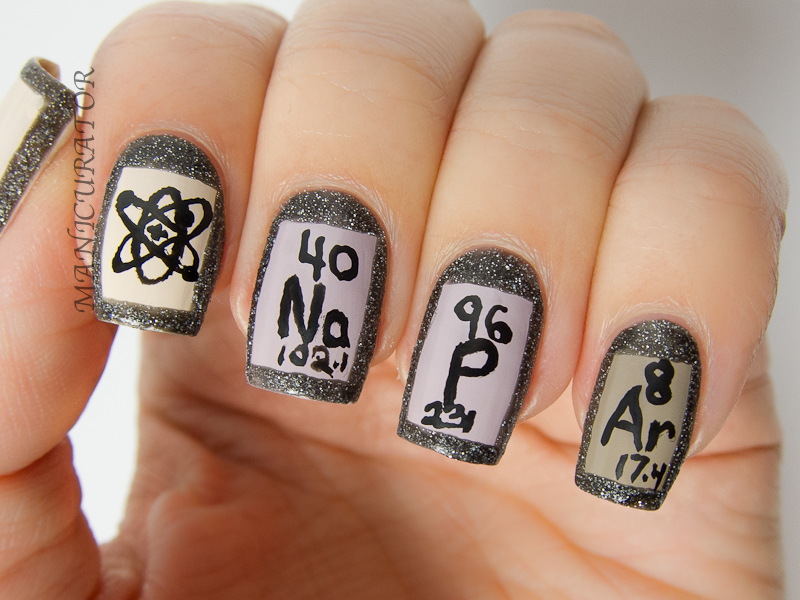 Digit-al Dozen September Spectacular Geek Nail Art with Nicole by OPI