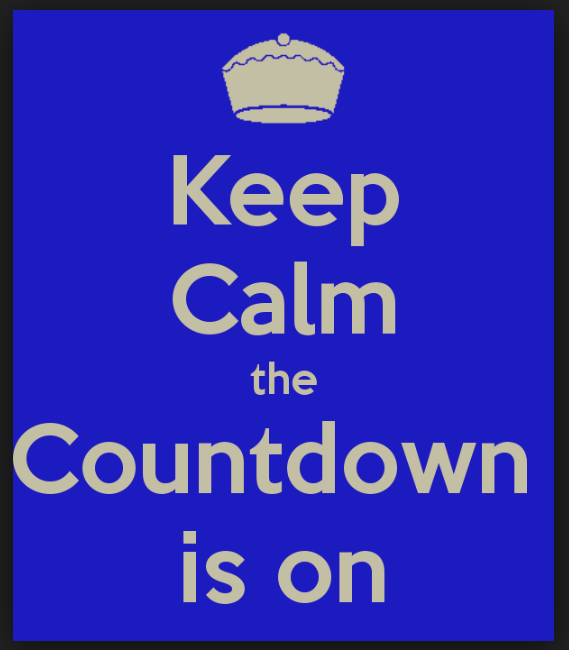 A Time to Share and Create: Countdown...