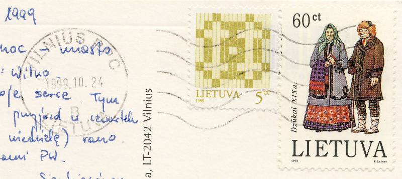World on Postcards: Lithuania / Litwa