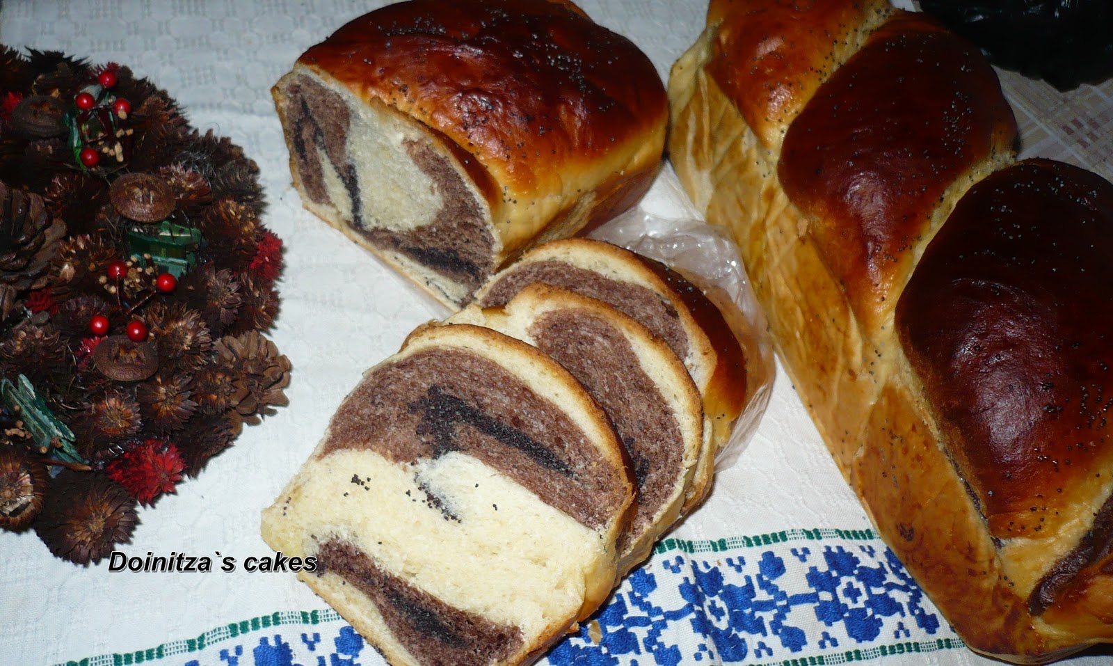 Cei mai pufosi cozonaci de casa cu cacao si mac | Doinitza`s cakes