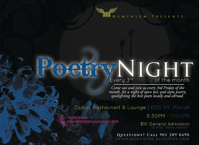 MEMPHIZM: Memphizm Poetry Night TONIGHT!!!!