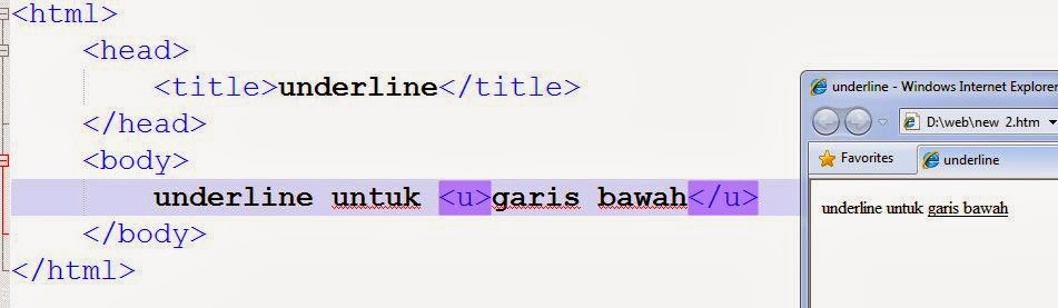 FUNGSI TAG PADA HTML