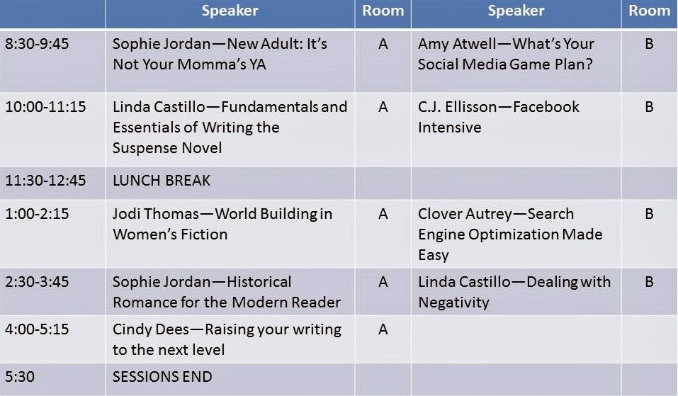 North Texas RWA Two-Step Writer's Conference