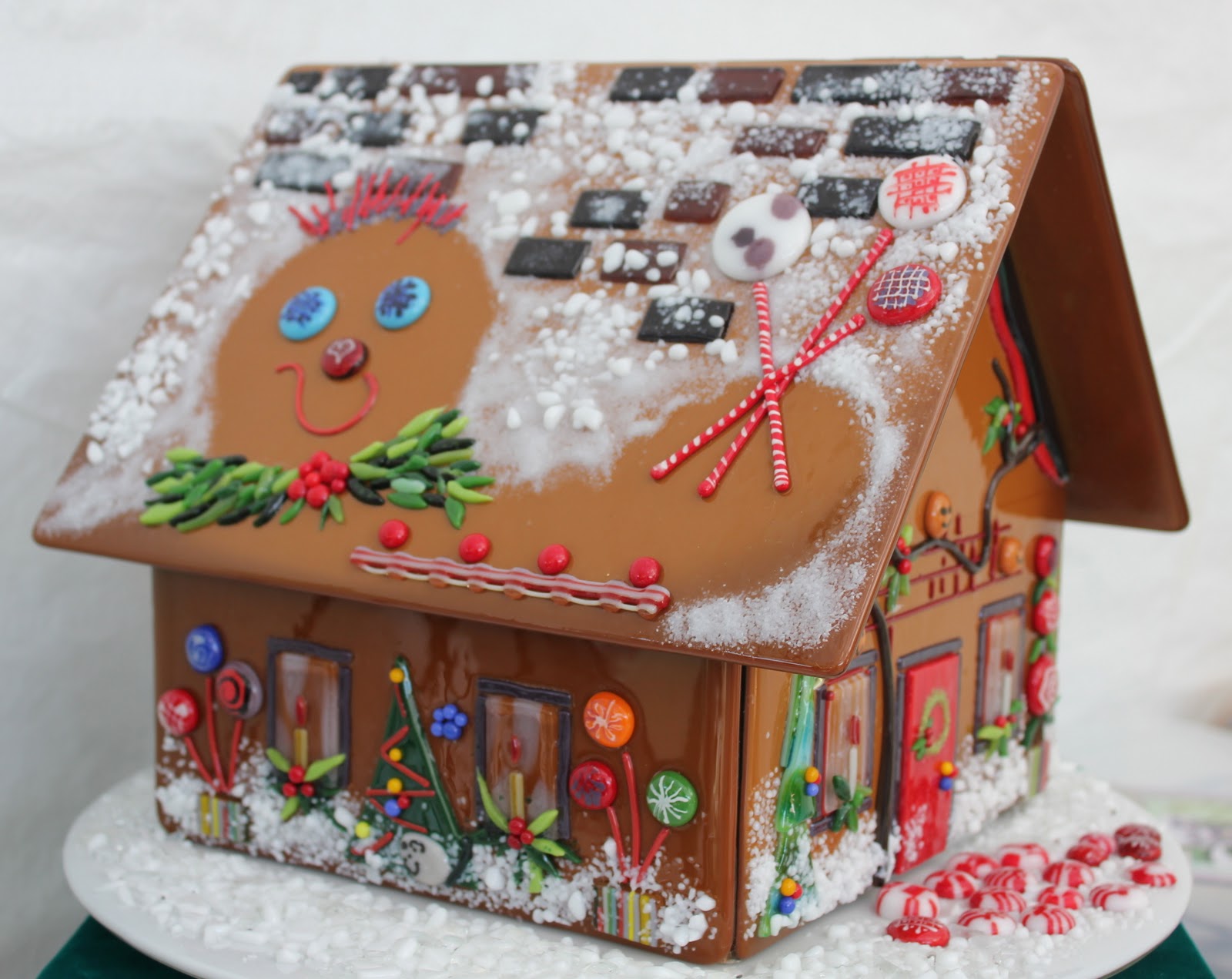 Jen Judd Rocks!: Vi's Christmas Dream: A Glass House