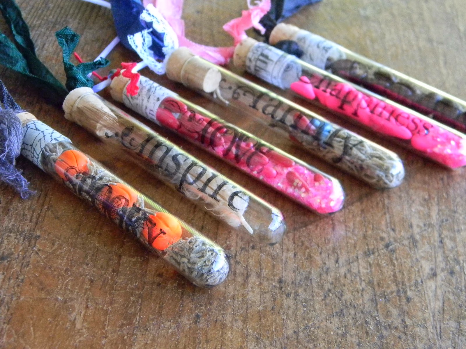 Artistic Endeavors 101: Test Tube Necklace/Ornamants