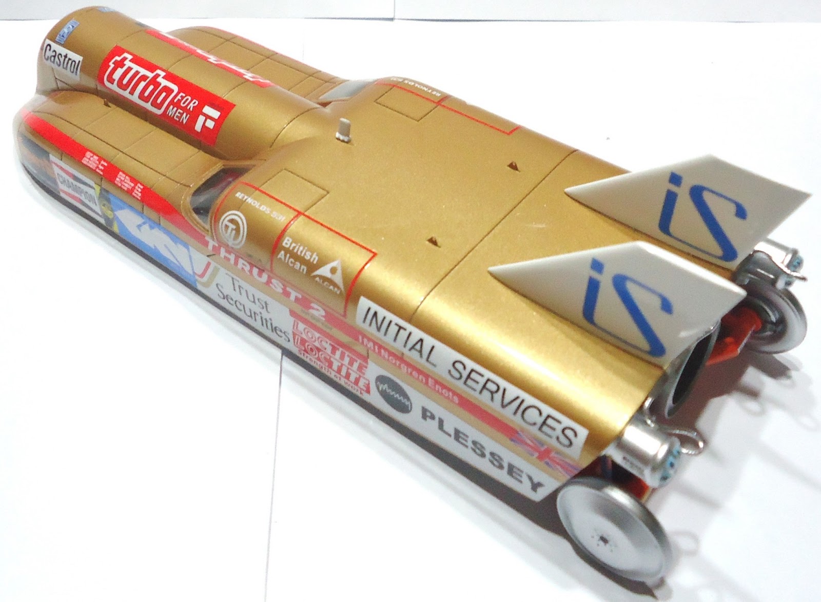 MABRAMCUB Coleccion de autos diecast 1/43: Thrust II LSR