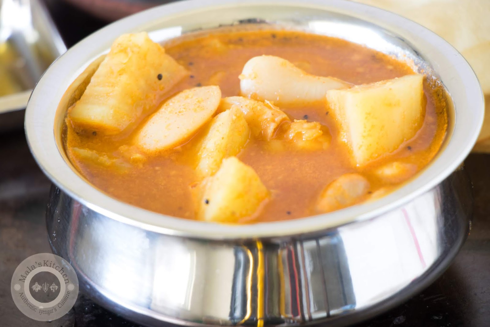 Sihi Genasu Sambar | Sweet Potato Sambar - Malas-Kitchen