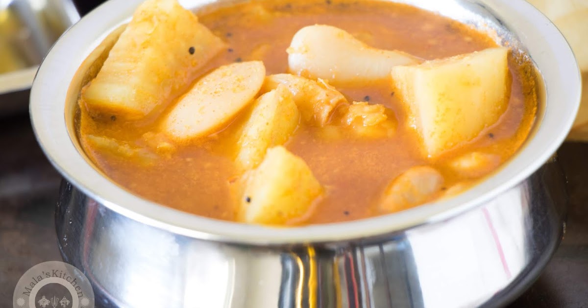 Sihi Genasu Sambar | Sweet Potato Sambar - Malas-Kitchen