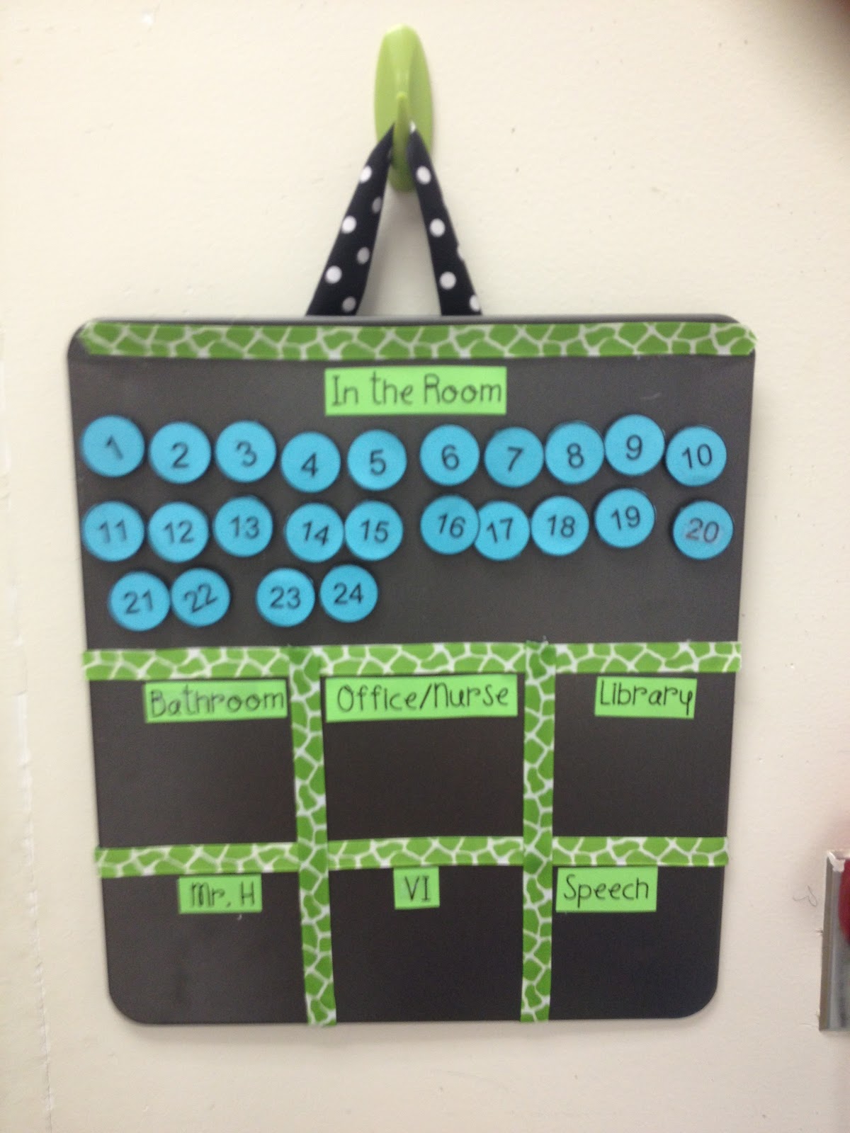Second Grade Style: I Made It: The Student Tracker Board