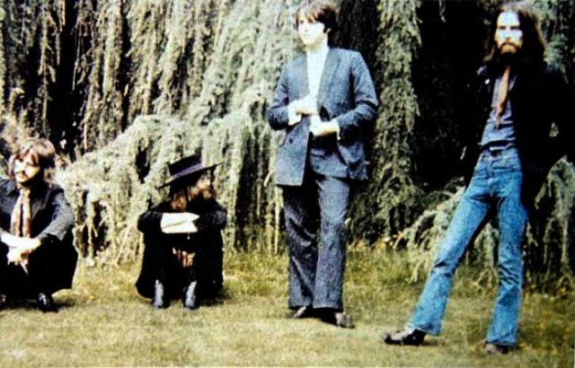 30 Rare Color Photographs From The Beatles' Very Last Photo Shoot at ...