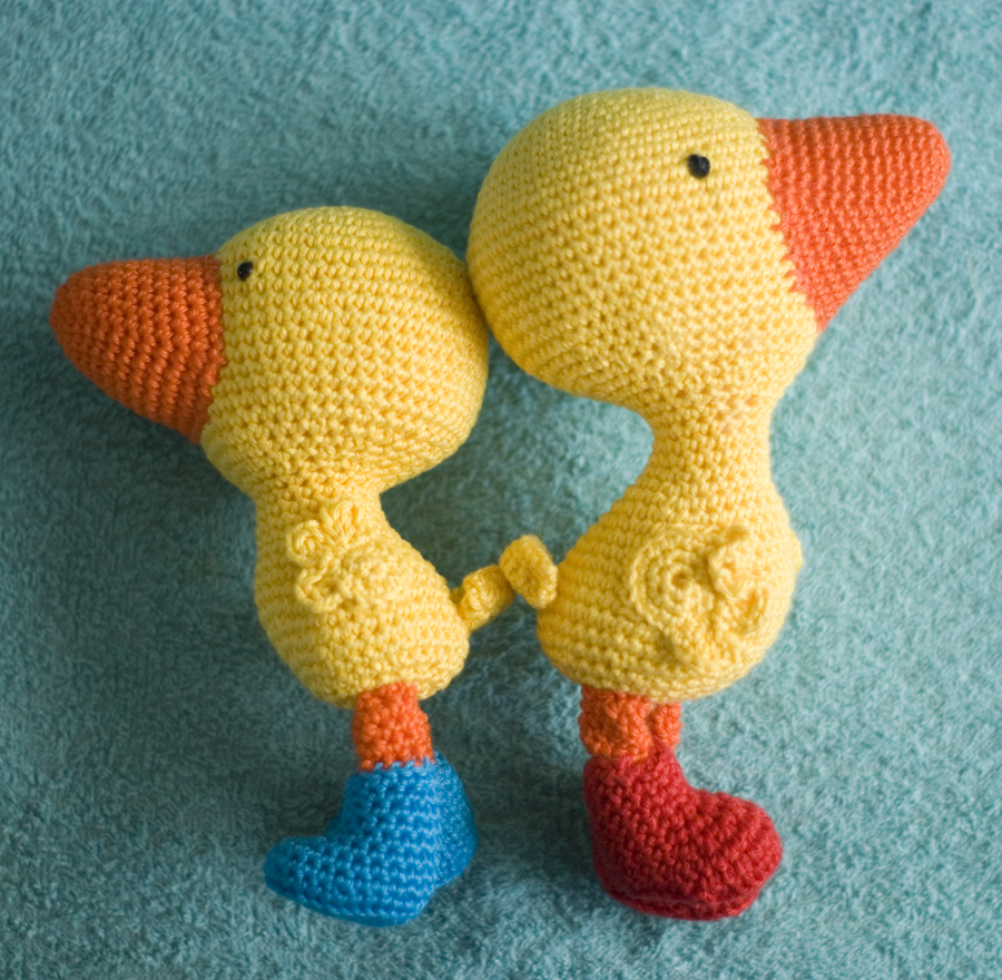 haakhooked: Gehaakte knuffel Gonnie het gansje