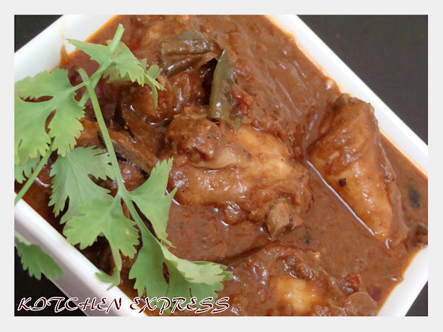 Kitchen Express: NAADAN CHICKEN CURRY