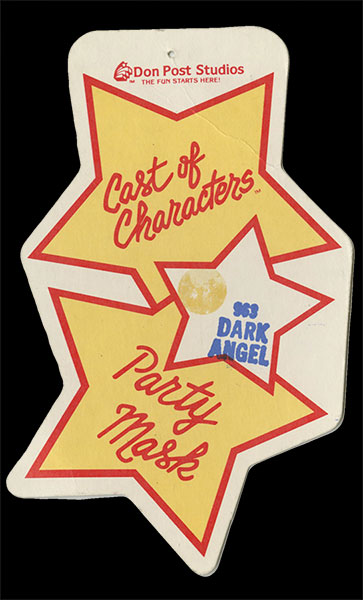 1980s Don Post Studios Mask Tags | Blood Curdling Blog of Monster Masks