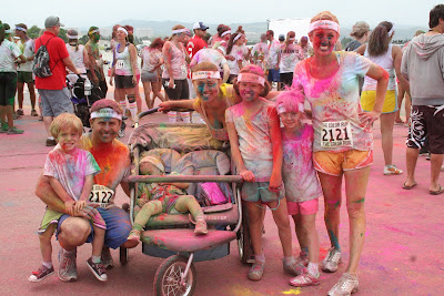 flibbertigibberish: Color Run = Color FUN!
