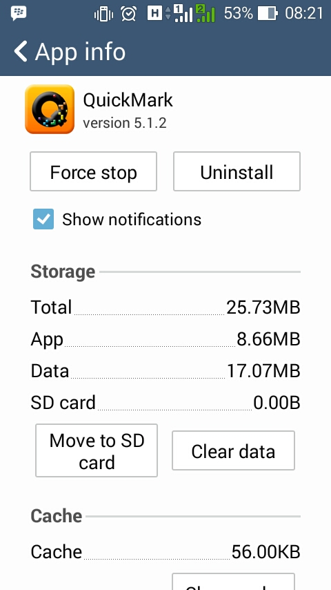 Blog Pratama Kumbara Jiwa : Mendapatkan QR code dalam bentuk teks (via Android, Aplikasi Quick Mark)