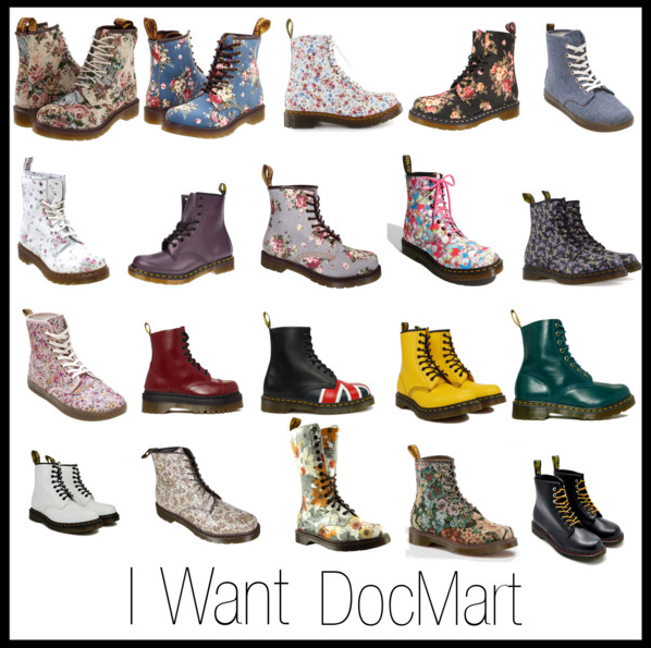 Jual Berbagai Sepatu Docmart Wanita Murah