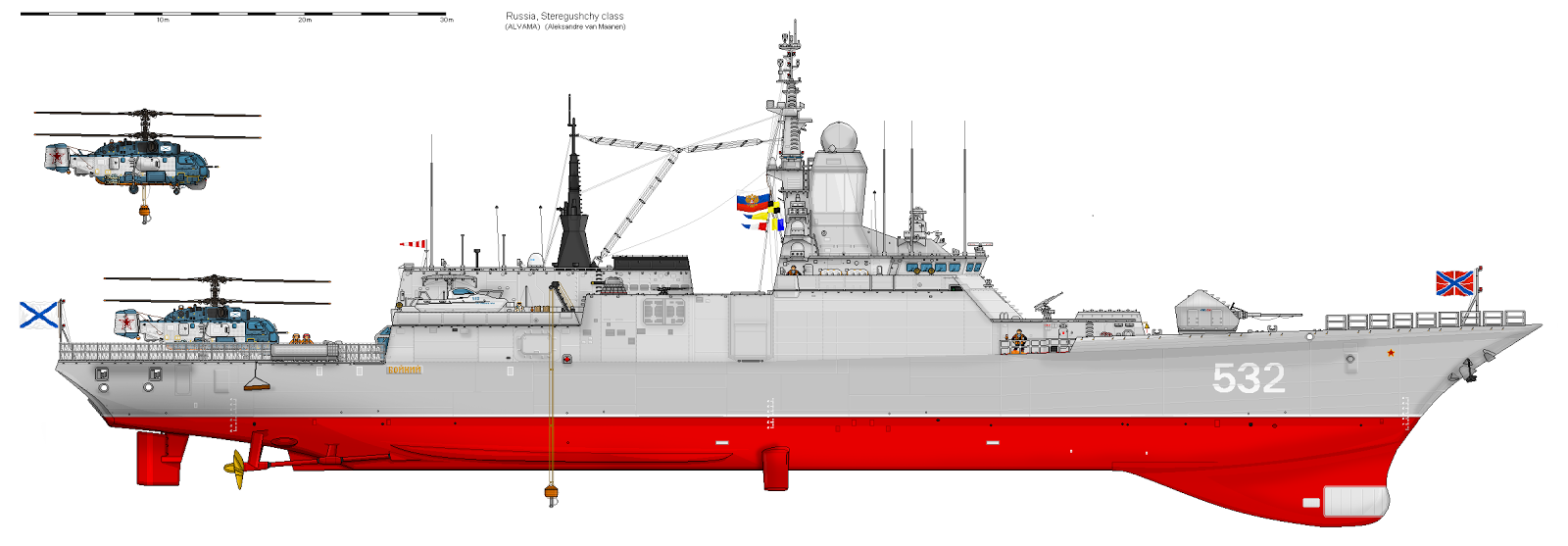 WARSHIPSRESEARCH: Russian Steregushchy-class corvette 532 Boikiy 2005-