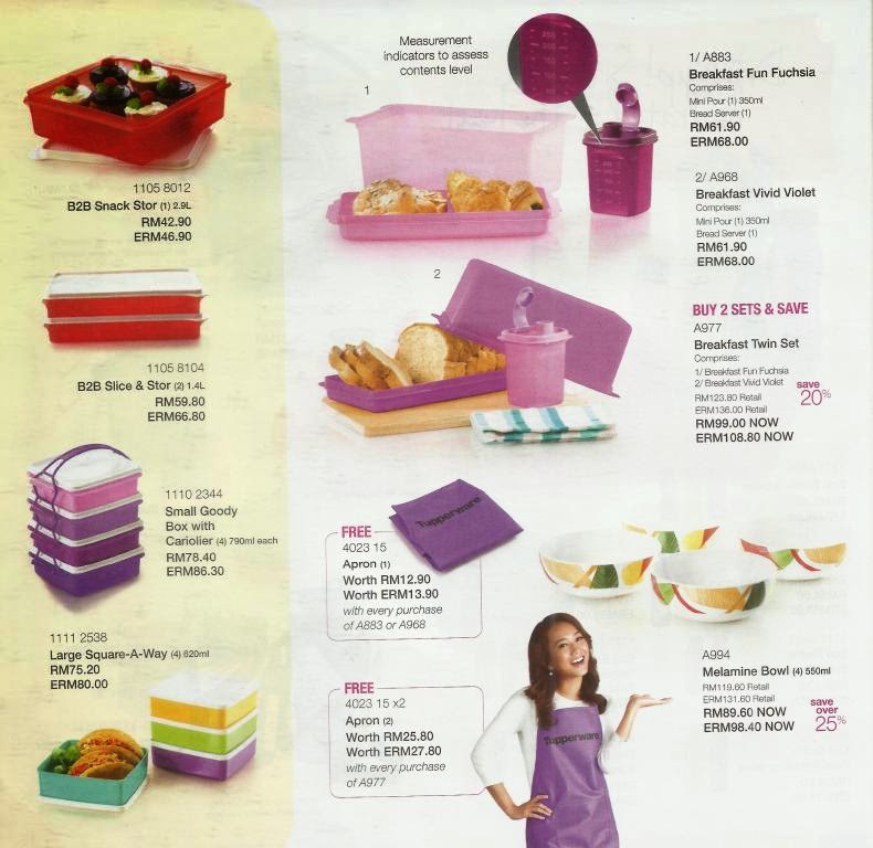 Tupperware Catalog 1 September 2014 - 30 September 2014 | Tupperware ...