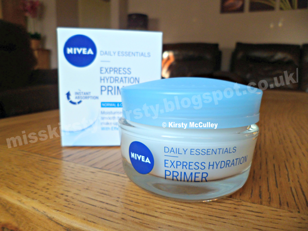 Kirsty Worsty: Nivea Daily Essentials Express Hydration Primer