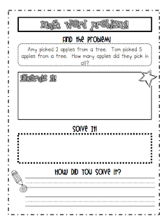 First Grade Fresh: Daily Math Word Problems