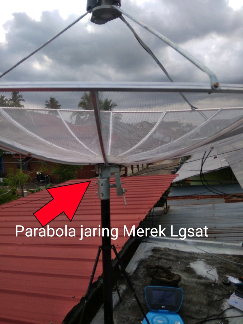 Pasang Parabola mini & Parabola besar