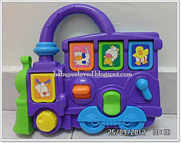 baby preloved stuffs: Bruin Train Pop Up - SOLD