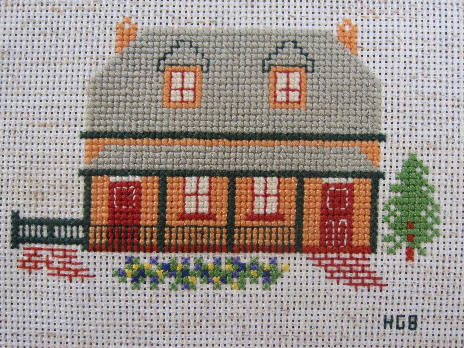The House on the Side of the Hill: Little Stitched Houses...
