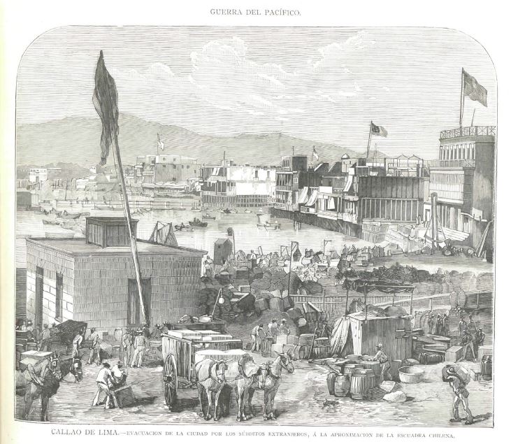 Inmigración en el Siglo XIX: Evacuación de Lima en 1881